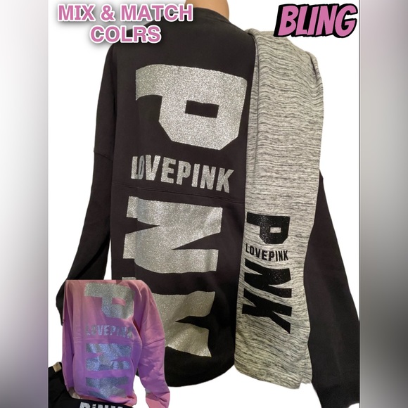 PINK Victoria's Secret | Tops | New Victorias Secret Pink Sweatshirt ...